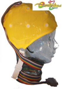 Casque EEG avec 20 électrodes intégrées - Eurotechnique Médicale
