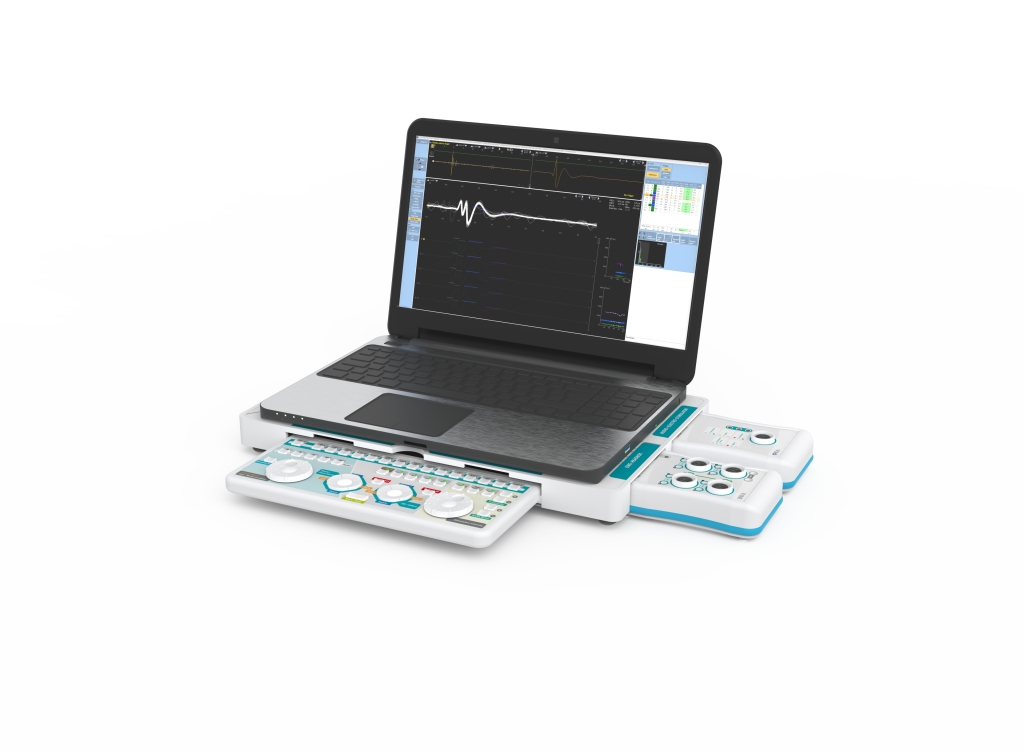 Appareil EMG Portable avec Amplificateur 2 canaux avec PC portable ...